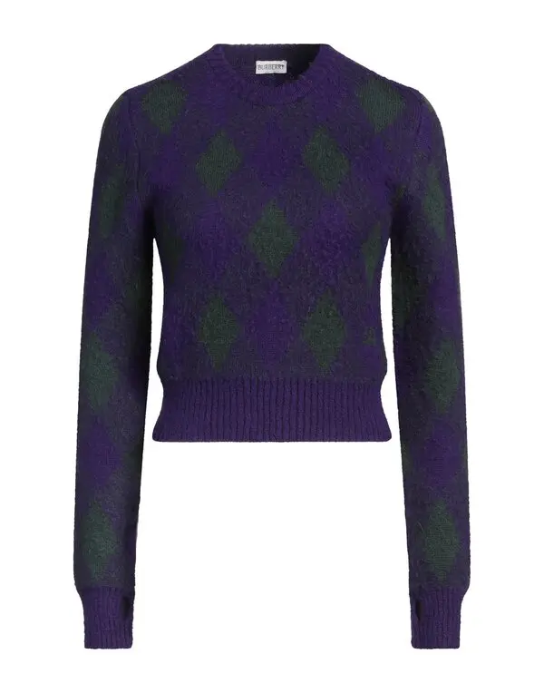 Burberry Wool Geometric-print Sweater