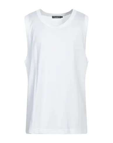 Dolce & Gabbana Tank Top Size Cotton - White