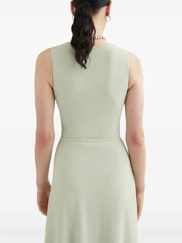 JIL SANDER Round-neck Sleeveless Bodysuit - Neutrals