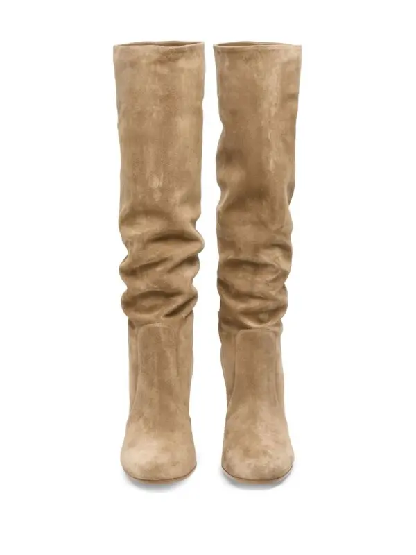 GIANVITO ROSSI Glen Boots - Neutrals