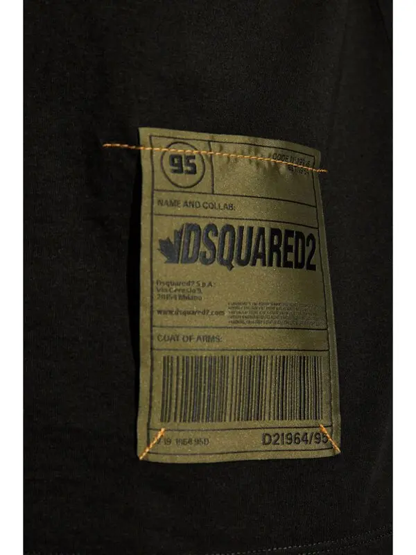 Dsquared2 Logo-appliqué T-shirt