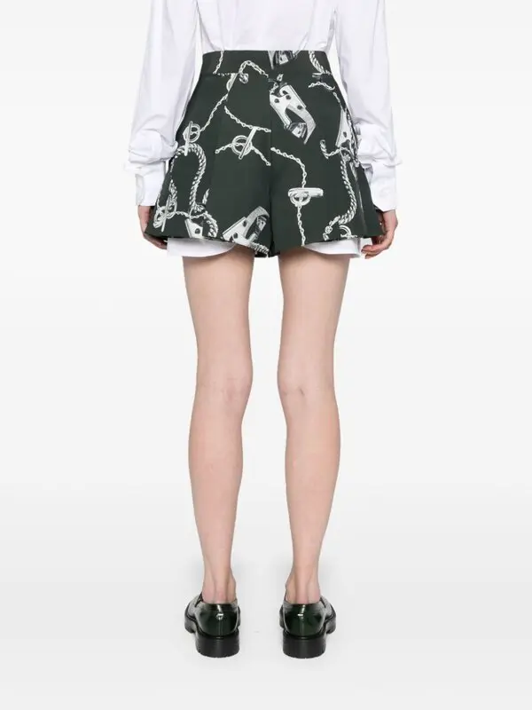 Burberry Taffeta Shorts