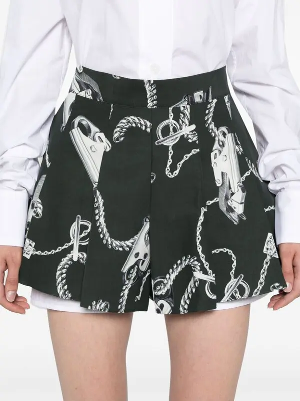 Burberry Taffeta Shorts