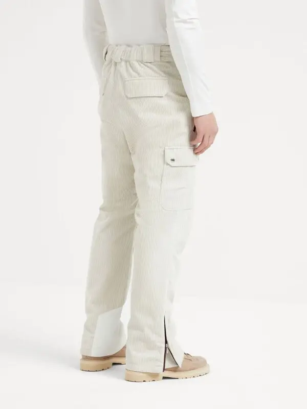 Brunello Cucinelli Corduroy Mountain Padded Trousers