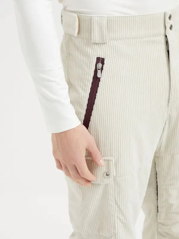 Brunello Cucinelli Corduroy Mountain Padded Trousers