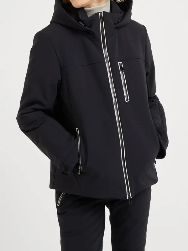 Brunello Cucinelli Hooded Jacket - Black
