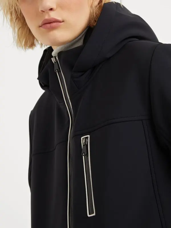 Brunello Cucinelli Hooded Jacket - Black