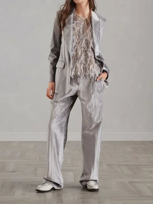 Brunello Cucinelli Monili-trim Trousers