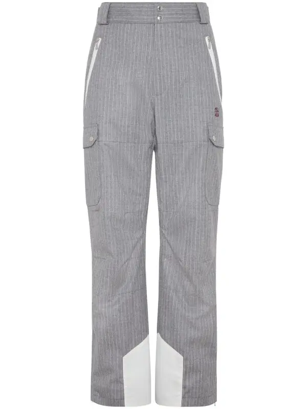 Brunello Cucinelli Mountain Padded Trousers - Grey