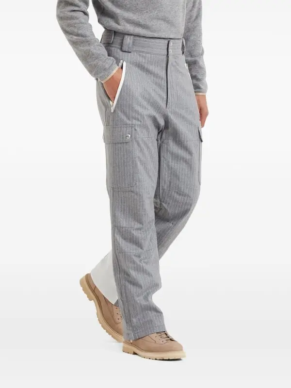 Brunello Cucinelli Mountain Padded Trousers - Grey