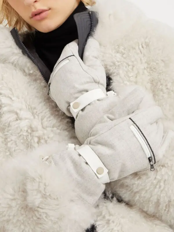 Brunello Cucinelli Shearling Gloves
