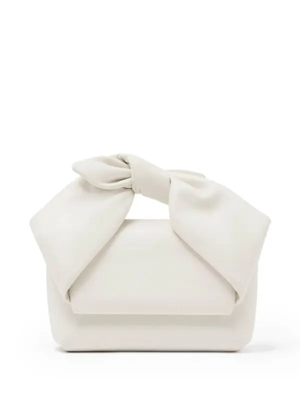 JW Anderson Small Bow Twister Bag - White