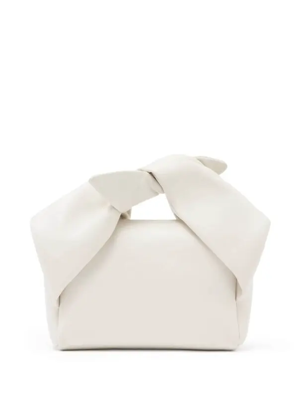 JW Anderson Small Bow Twister Bag - White