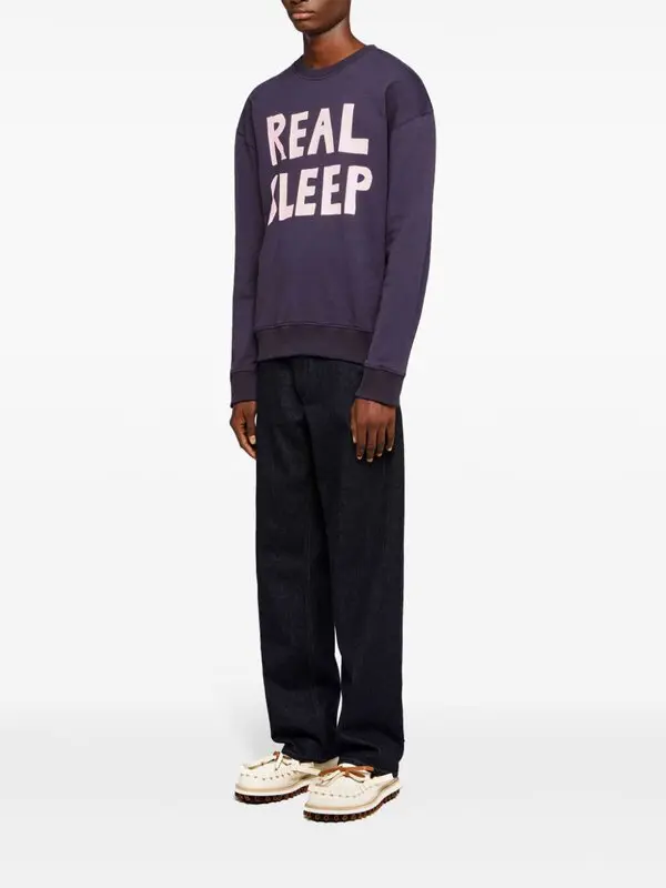 JW Anderson Real Sleep-print Sweatshirt
