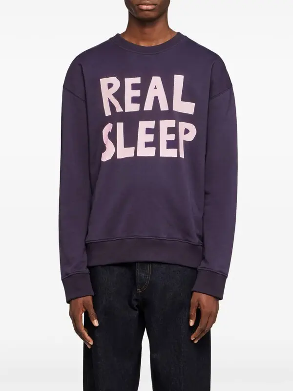 JW Anderson Real Sleep-print Sweatshirt