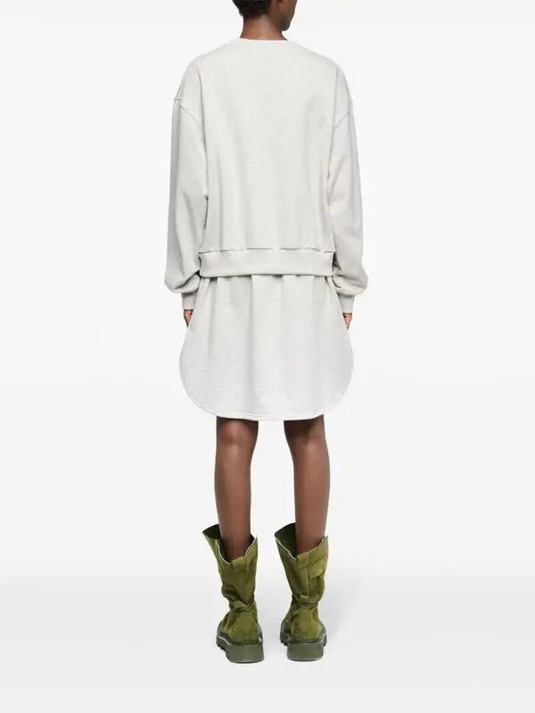 JW Anderson Layered Sweatshirt Dress - Grey