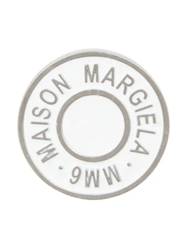 MAISON MARGIELA Logo-print Pin Badge