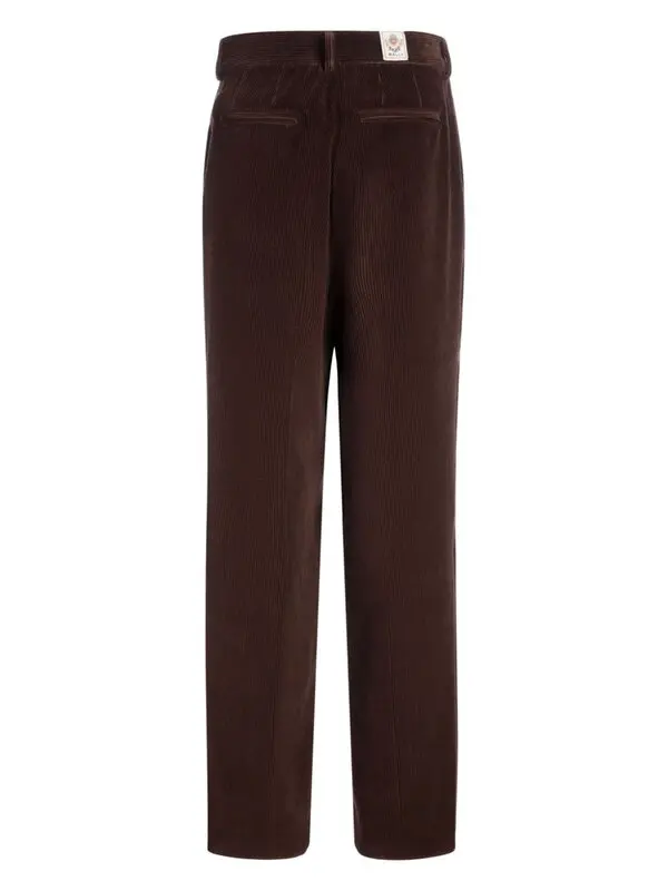 Bally Pleated Corduroy Trousers