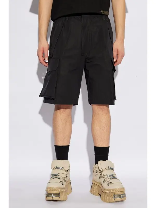 Dsquared2 Logo-print Cargo Shorts - Black