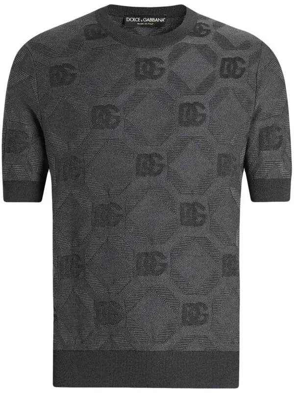 Dolce & Gabbana Logo-jacquard T-shirt