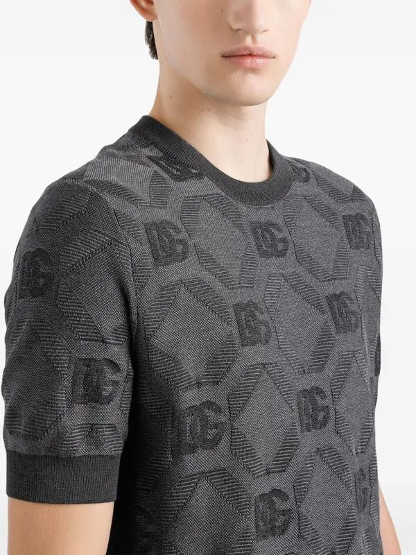 Dolce & Gabbana Logo-jacquard T-shirt