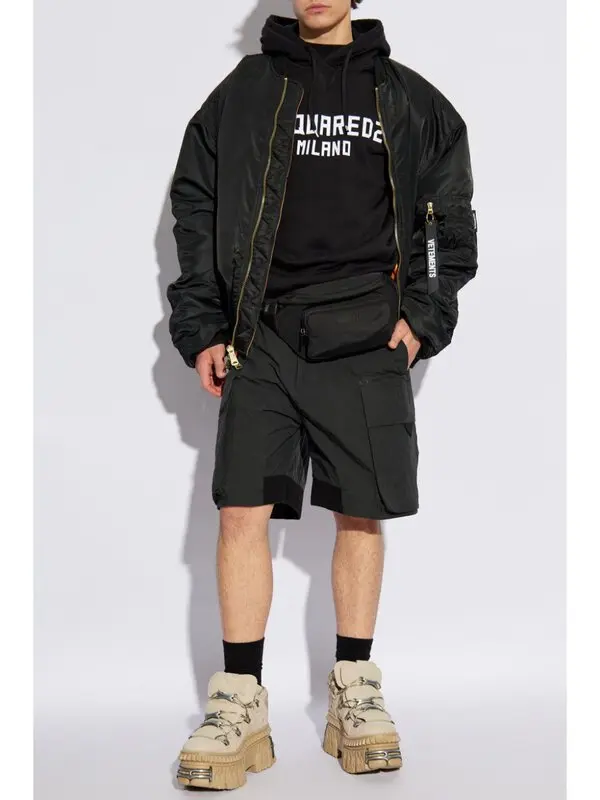 Dsquared2 Wide-leg Cargo Shorts