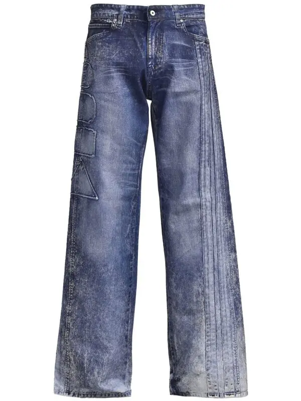 PDF Wide-leg Jeans