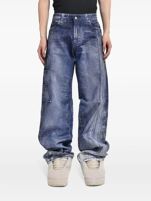 PDF Wide-leg Jeans