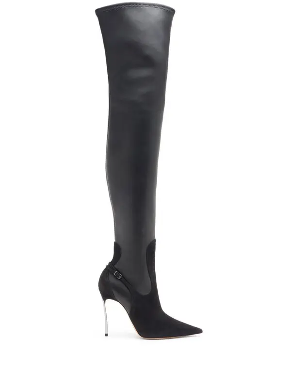 Casadei 100mm Blade Over-knee Boots