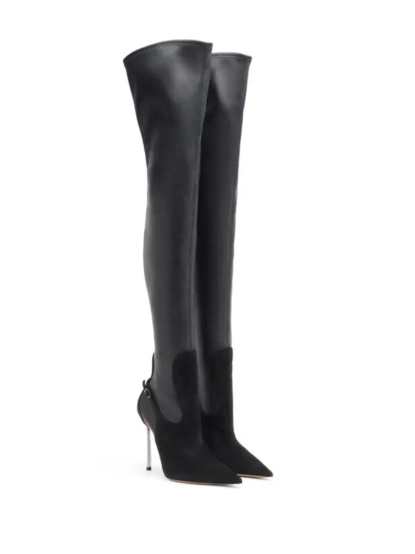 Casadei 100mm Blade Over-knee Boots