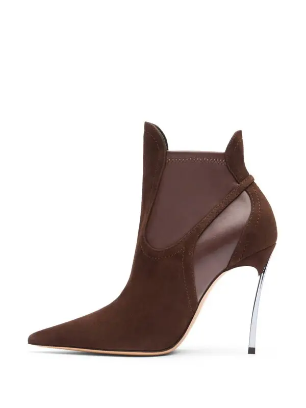 Casadei 100mm Blade Double Chelsea Boots