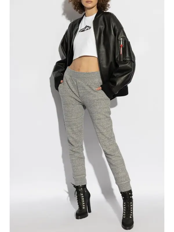 Dsquared2 Logo-print Track Pants - Grey