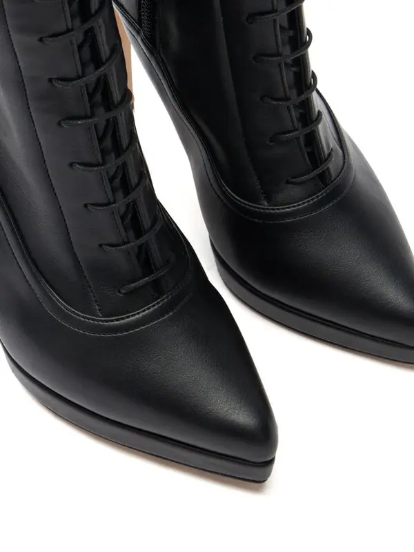 Casadei 100mm Michelle Laced Boots