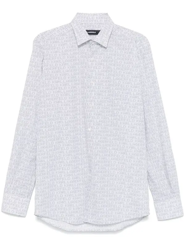 Karl Lagerfeld Logo-print Shirt - White