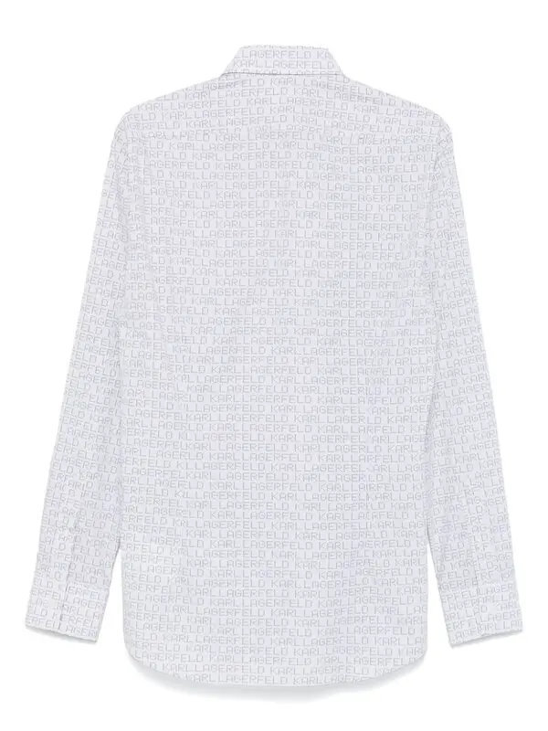 Karl Lagerfeld Logo-print Shirt - White