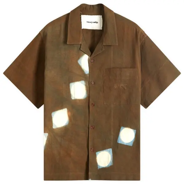 STORY MFG. Greetings Shirt - Brown Lunar