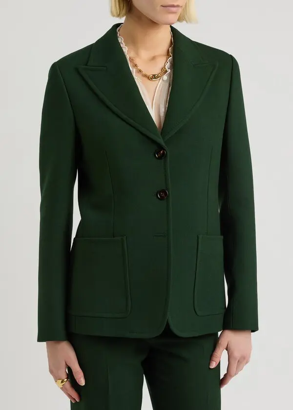 Chloé Single-breasted Wool Jacket