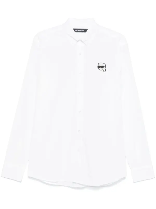 Karl Lagerfeld Ikonik Karl Shirt - White