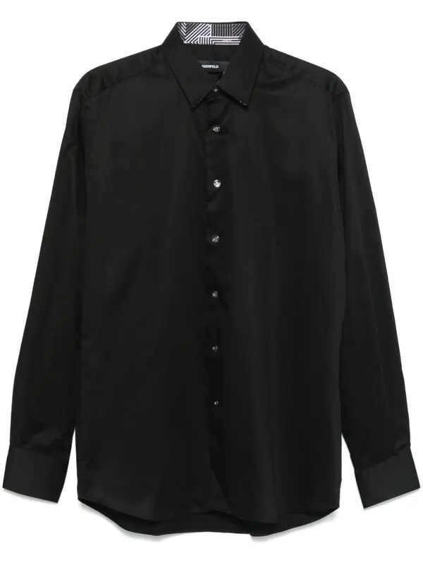 Karl Lagerfeld Satin Shirt