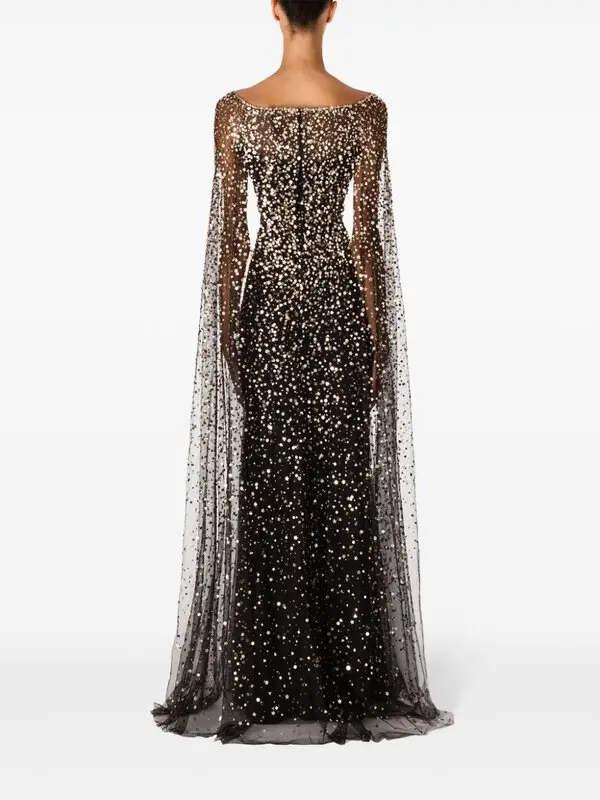 Jenny Packham Roman Maxi Dress - Black