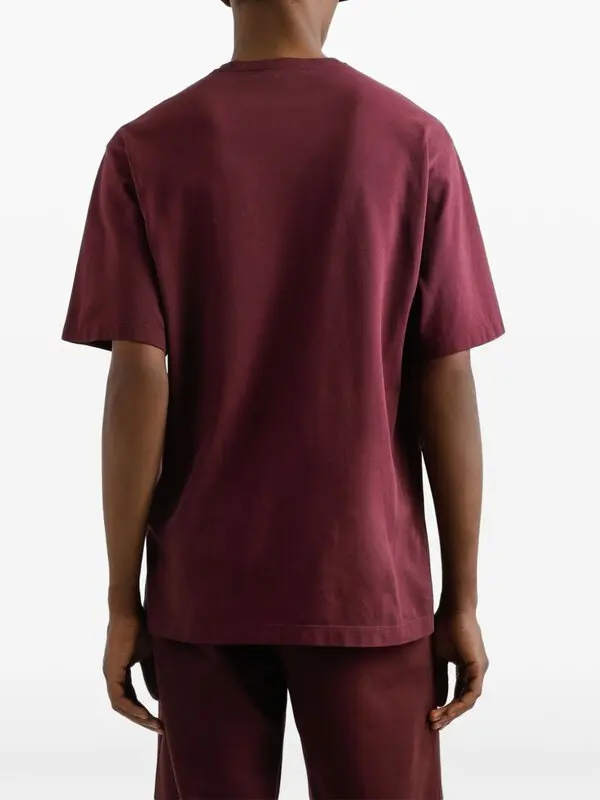 Dolce & Gabbana Logo-plaque T-shirt - Red