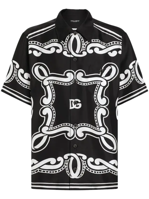 Dolce & Gabbana Bandana-print Shirt