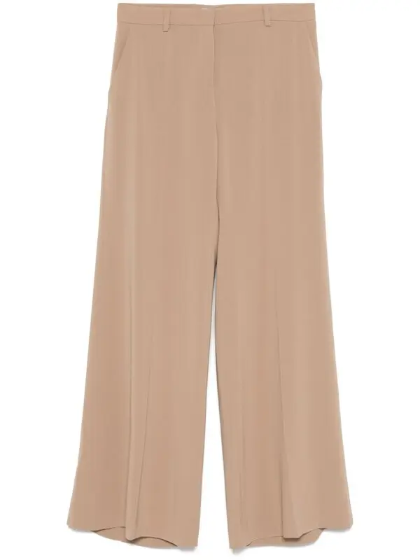 Alberto Biani Flared Trousers - Neutrals