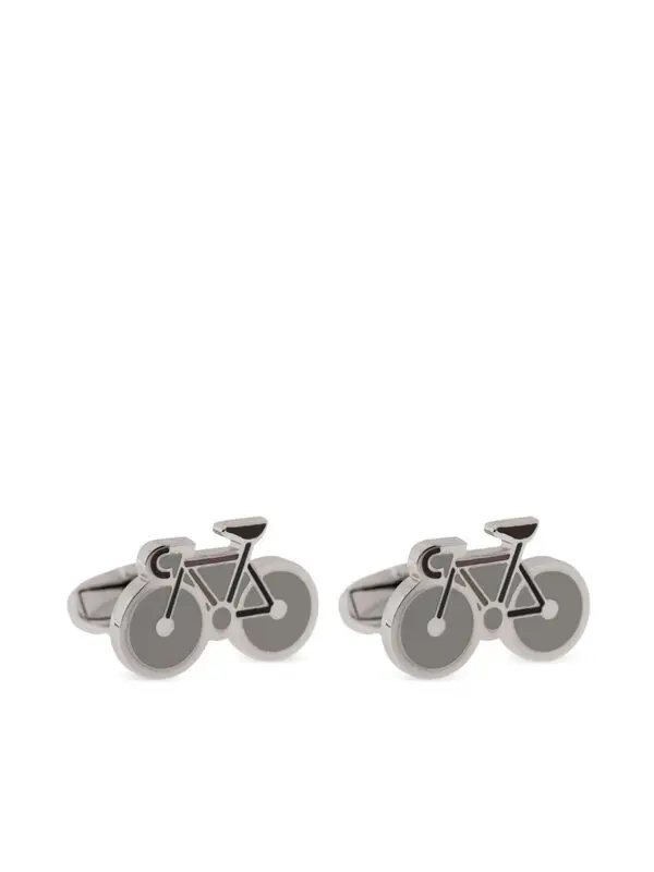 Paul Smith Bike Cufflinks - Silver