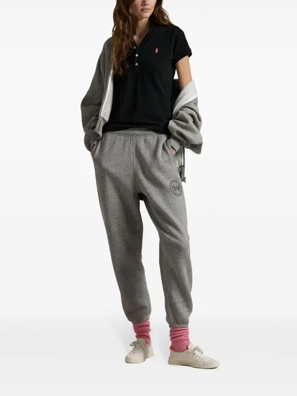 Polo Ralph Lauren Pink Pony Polo Top - Black