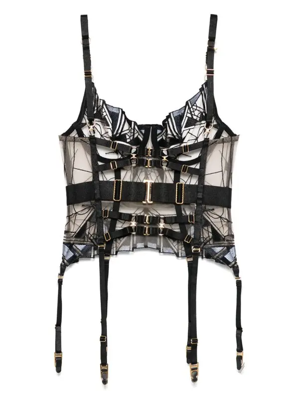 BORDELLE Cubism Corset - Black