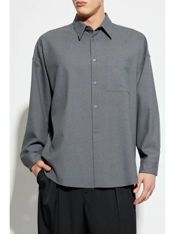 Marni Wool Shirt - Grey