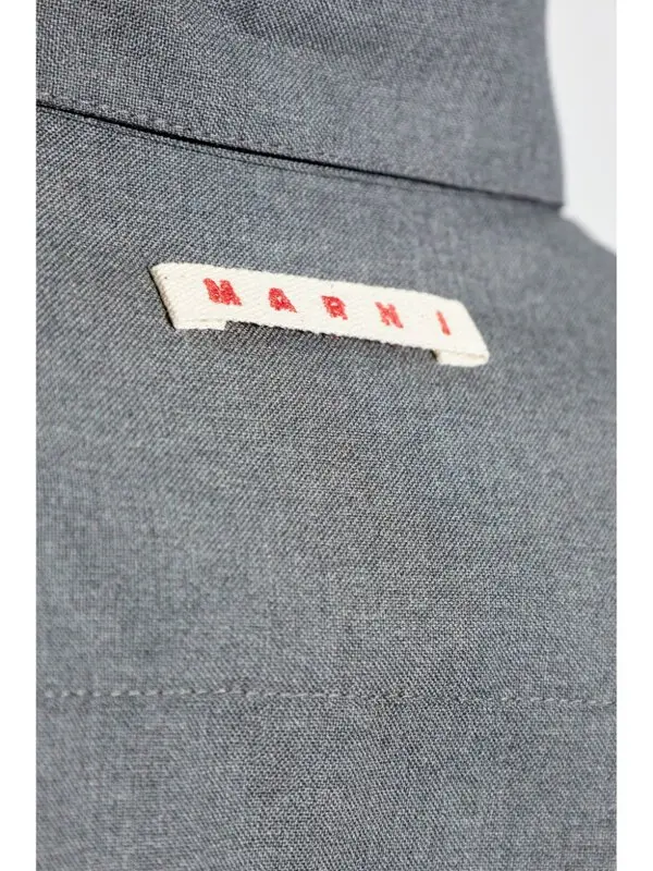 Marni Wool Shirt - Grey