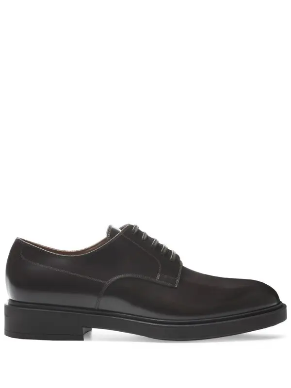 GIANVITO ROSSI William Derby Shoes - Brown