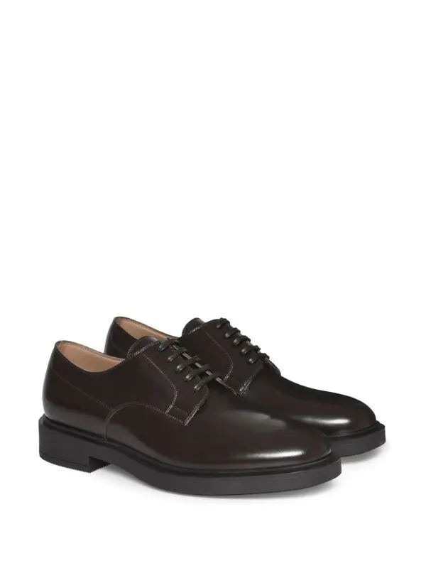 GIANVITO ROSSI William Derby Shoes - Brown